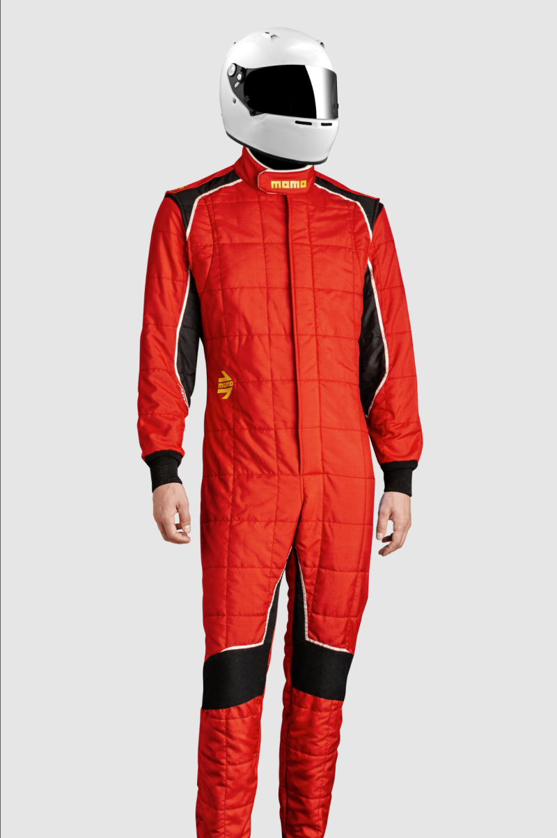 Momo Corsa Evo Driver Suits Size 60 (SFI 3.2A/5/FIA 8856-2000)-Red ...