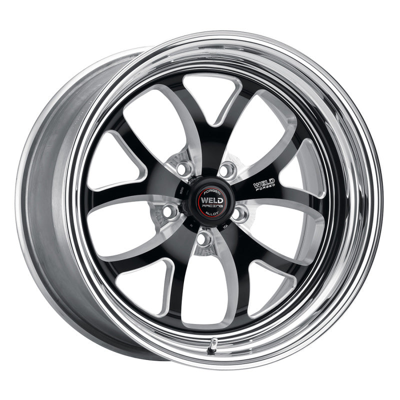Weld S76 18x10 / 5x4.75 BP / 5.7in. BS Black Wheel (Medium Pad) - Non ...